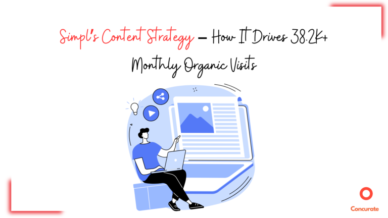 Simpl's Content Strategy: How It Drives 38.2K+ Monthly Organic Visits - Concurate