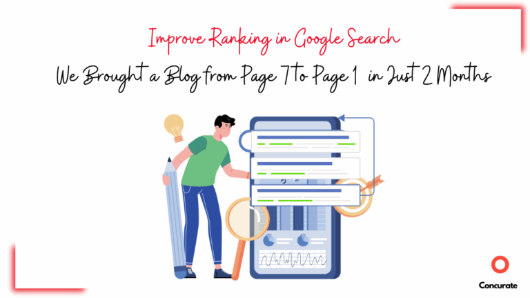 Improve Ranking in Google Search: Blog Went from Page 7 to 1
